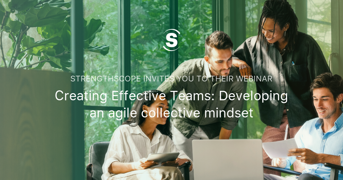 Creating Effective Teams: Developing an agile collective mindset ...