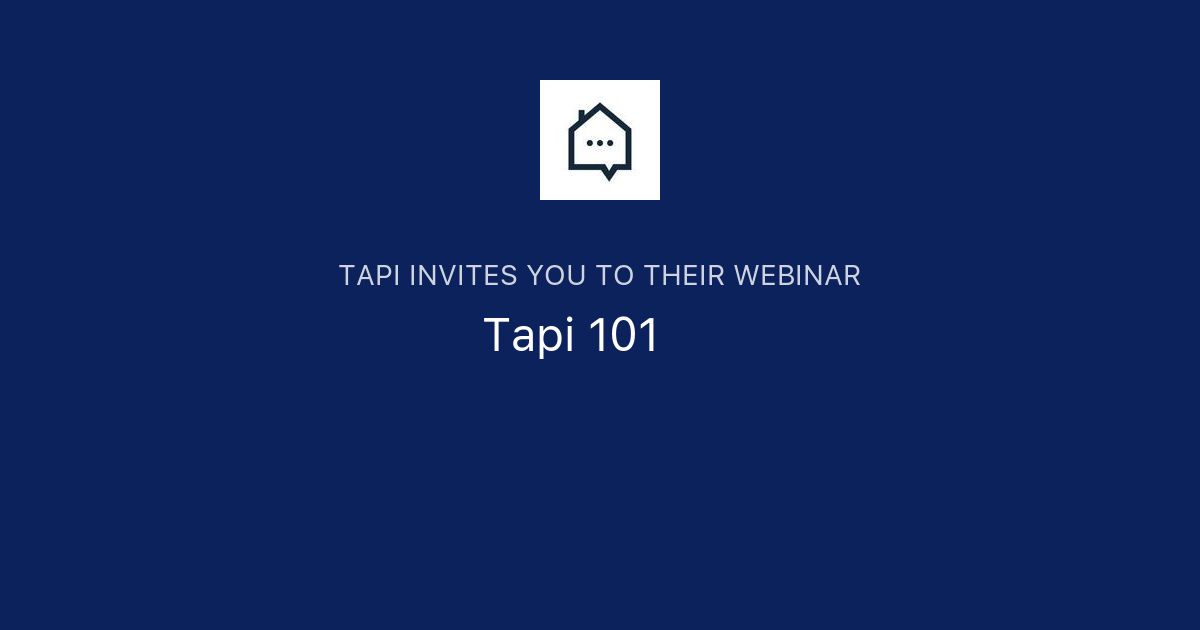 Tapi 101 🤩 | Tapi