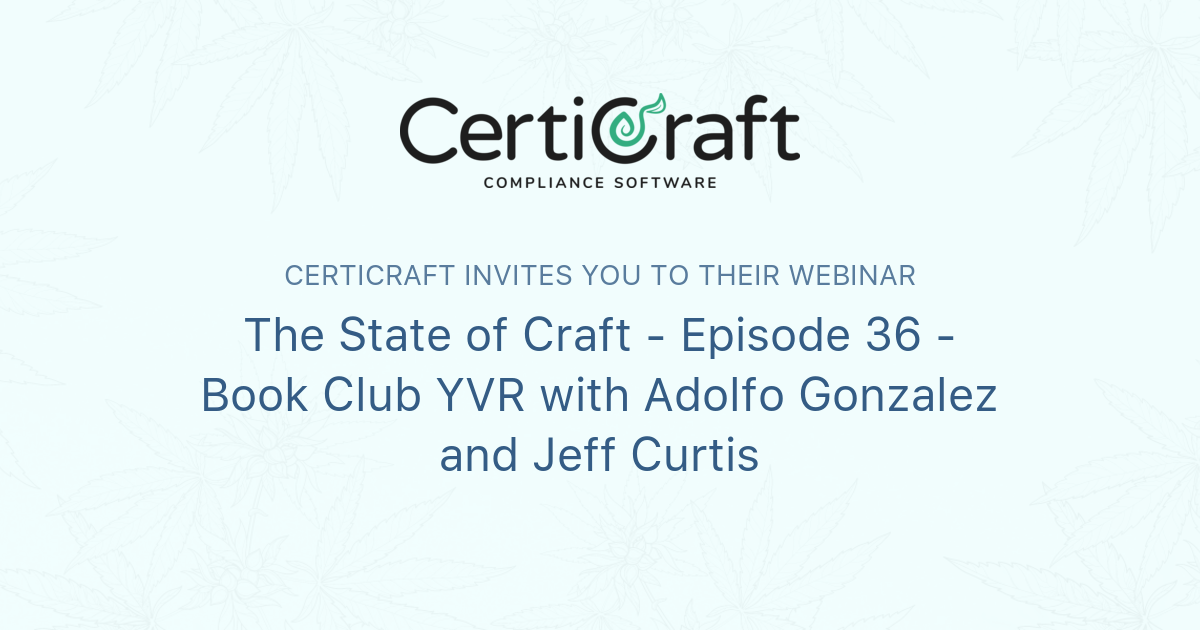 The State of Craft - Episode 36 - Book Club YVR with Adolfo Gonzalez ...