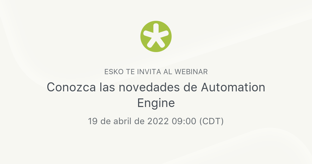 Conozca las novedades de Automation Engine | Esko