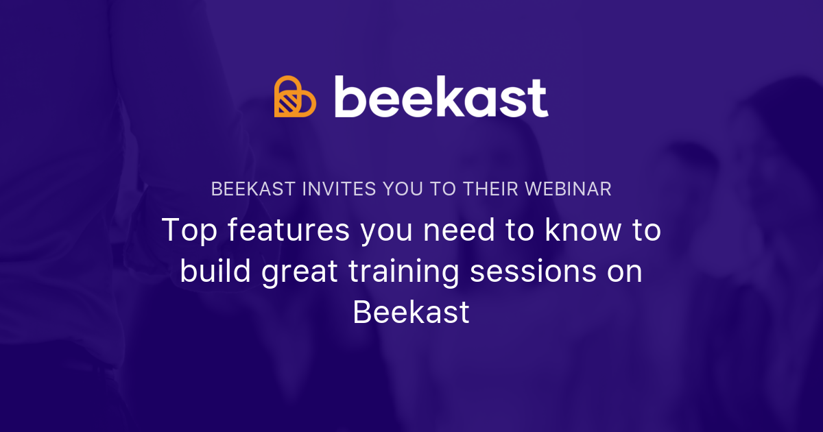 Top features you need to know to build great training sessions on ...