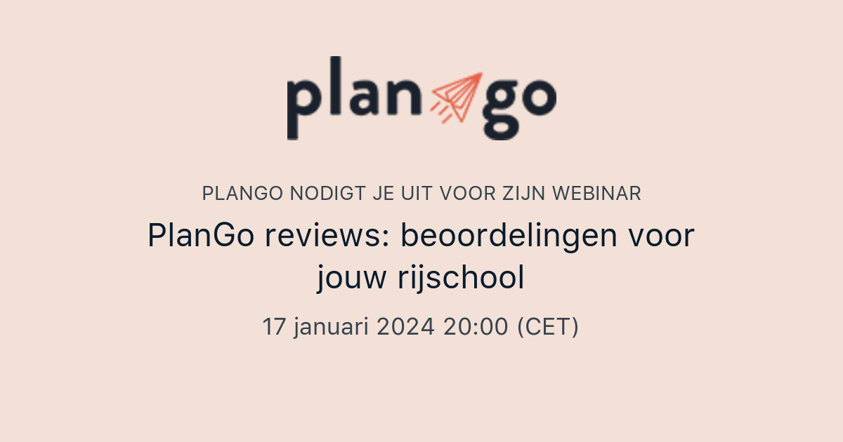 PlanGo reviews: beoordelingen voor jouw rijschool | PlanGo