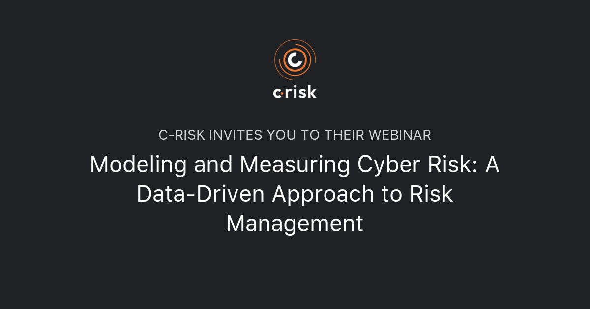 Modeling and Measuring Cyber Risk: A Data-Driven Approach to Risk ...