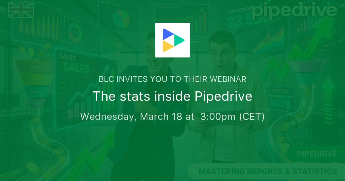The stats inside Pipedrive | BLC