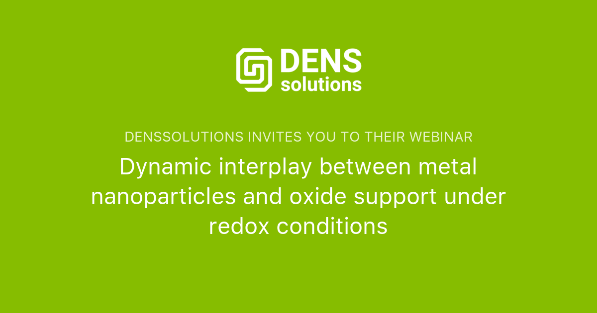 Dynamic interplay between metal nanoparticles and oxide support under ...
