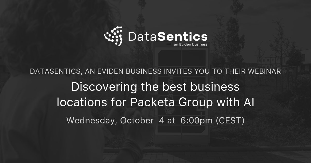 Discovering the best business locations for Packeta Group with AI ...