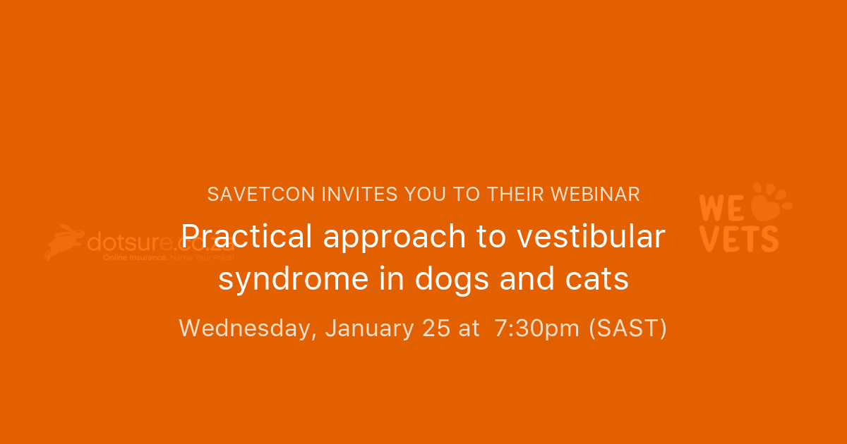 Practical approach to vestibular syndrome in dogs and cats | SAVETCON