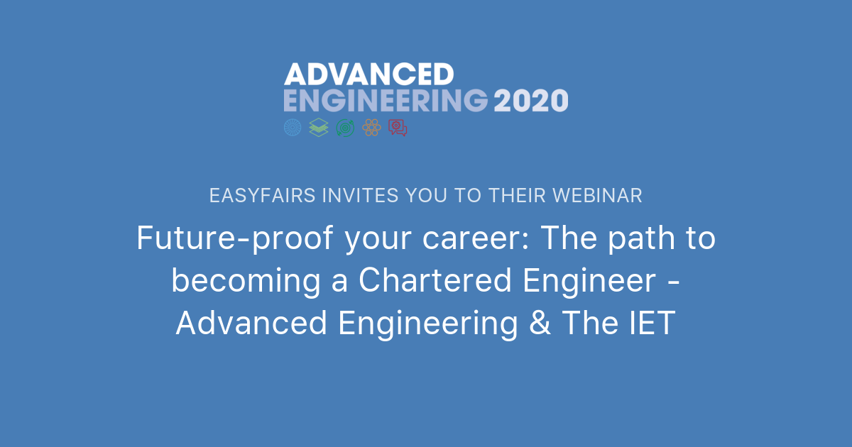 Future-proof your career: The path to becoming a Chartered Engineer ...