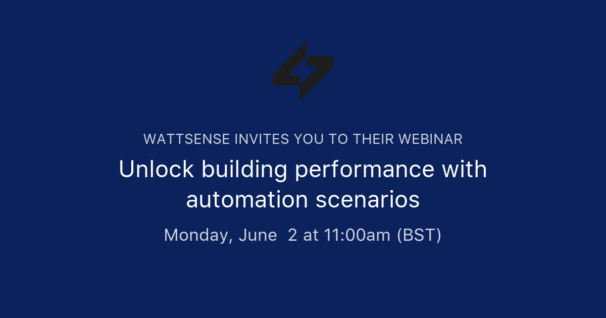 Unlock building performance with automation scenarios | Wattsense