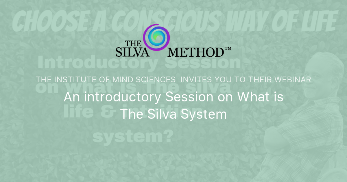 An introductory Session on What is The Silva System | The Institute of ...