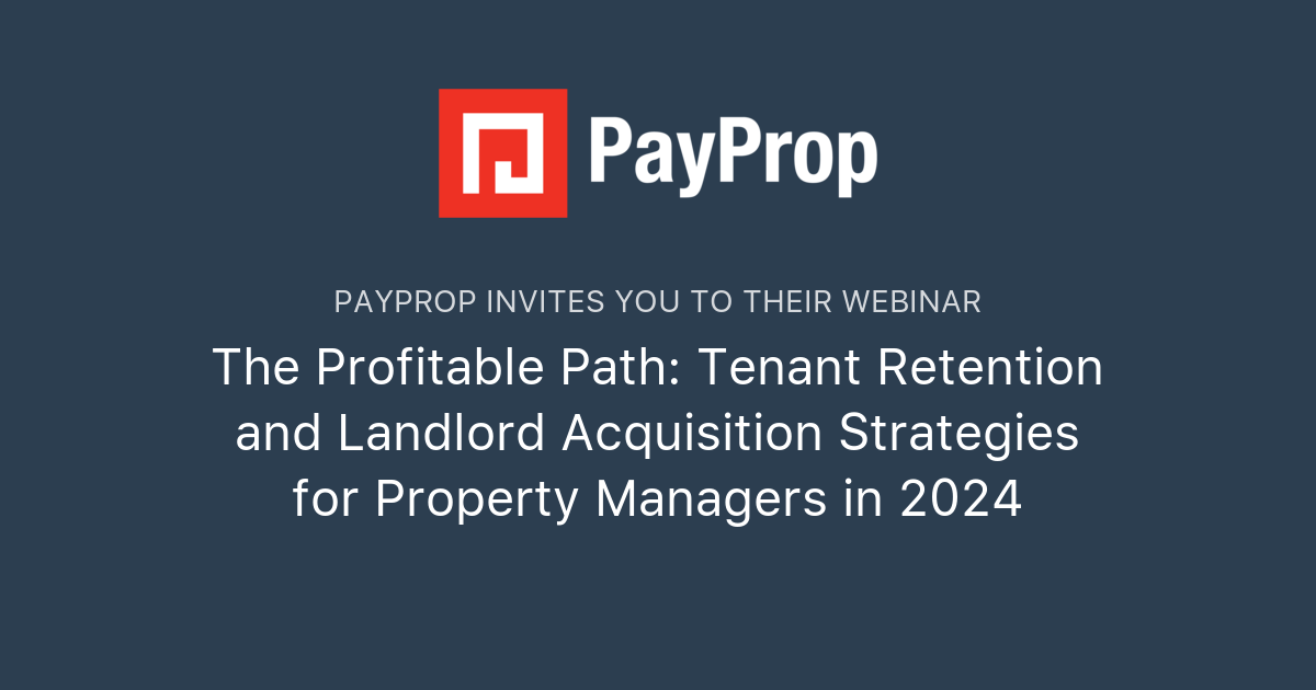 The Profitable Path: Tenant Retention and Landlord Acquisition ...