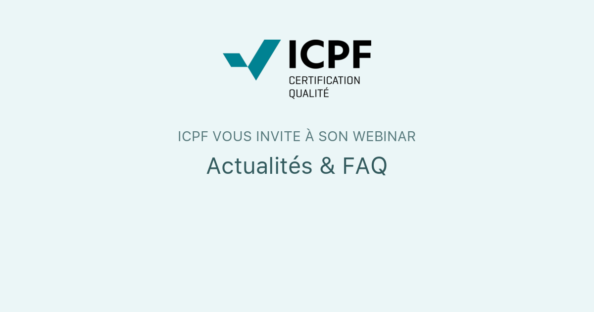 Session Octobre | ICPF