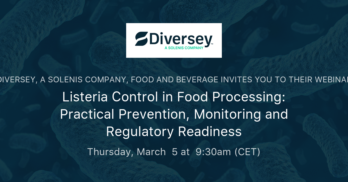 Listeria Control in Food Processing: Practical Prevention, Monitoring ...