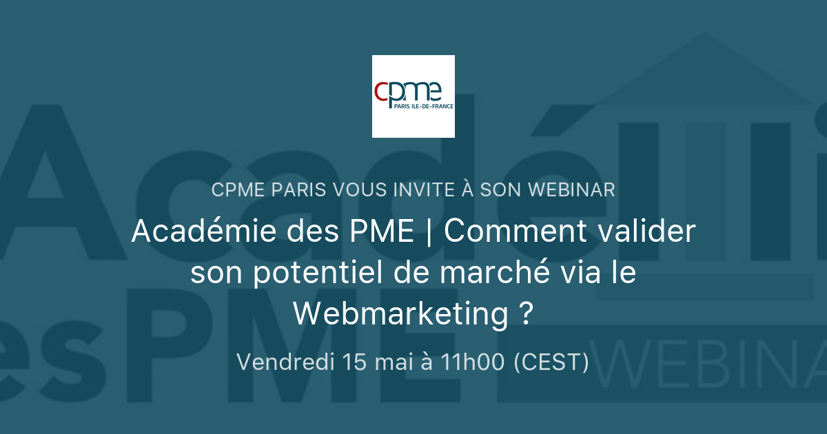 Académie des PME | Comment valider son potentiel de marché via le ...
