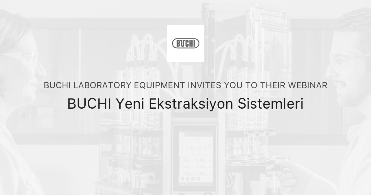BUCHI Yeni Ekstraksiyon Sistemleri | BUCHI Laboratory Equipment
