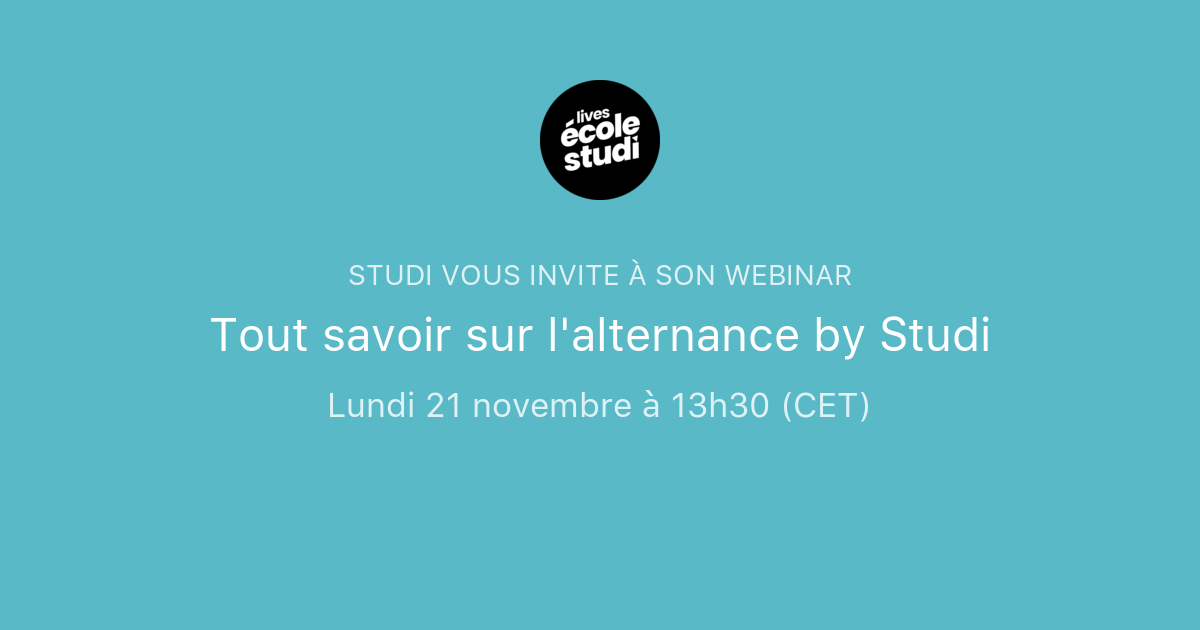 Tout savoir sur l'alternance by Studi | Studi