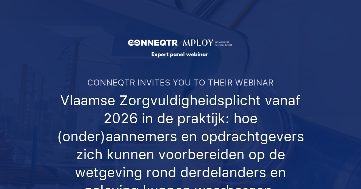 Vlaamse Zorgvuldigheidsplicht vanaf 2026 in de praktijk: hoe (onder ...