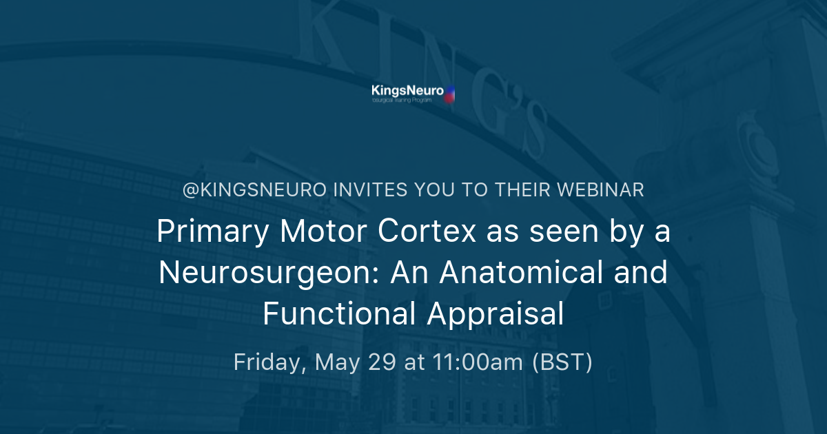 Primary Motor Cortex as seen by a Neurosurgeon: An Anatomical and ...