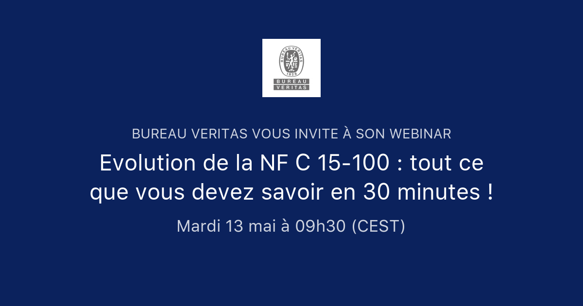 Evolution de la NF C 15-100 : tout ce que vous devez savoir en 30 ...