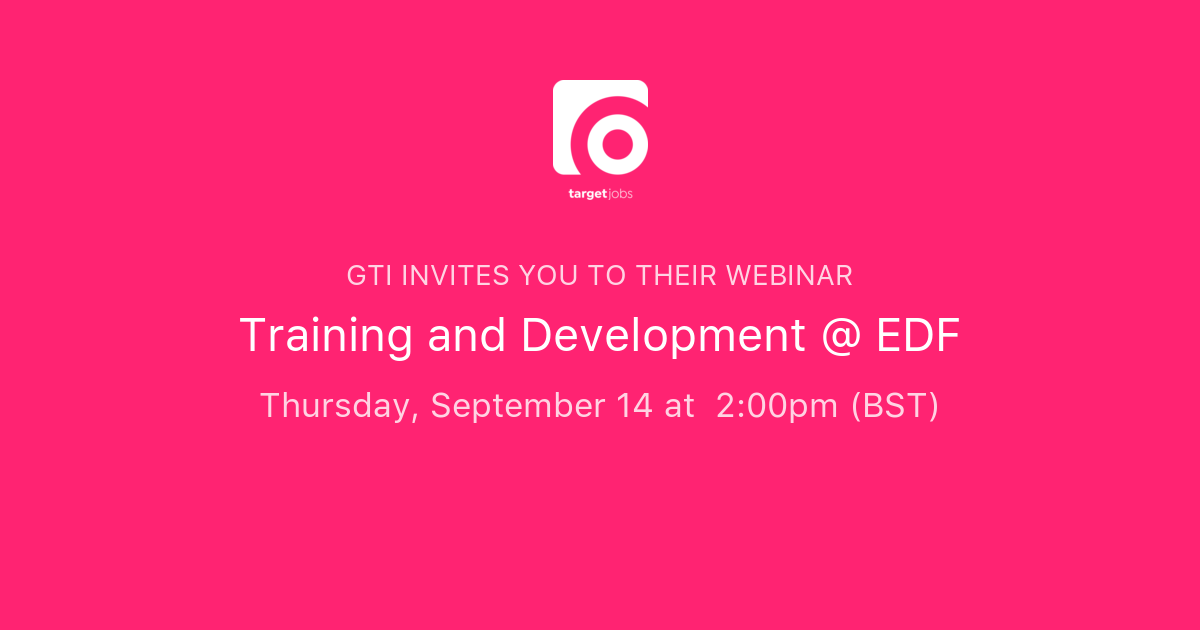 Training and Development @ EDF | GTI