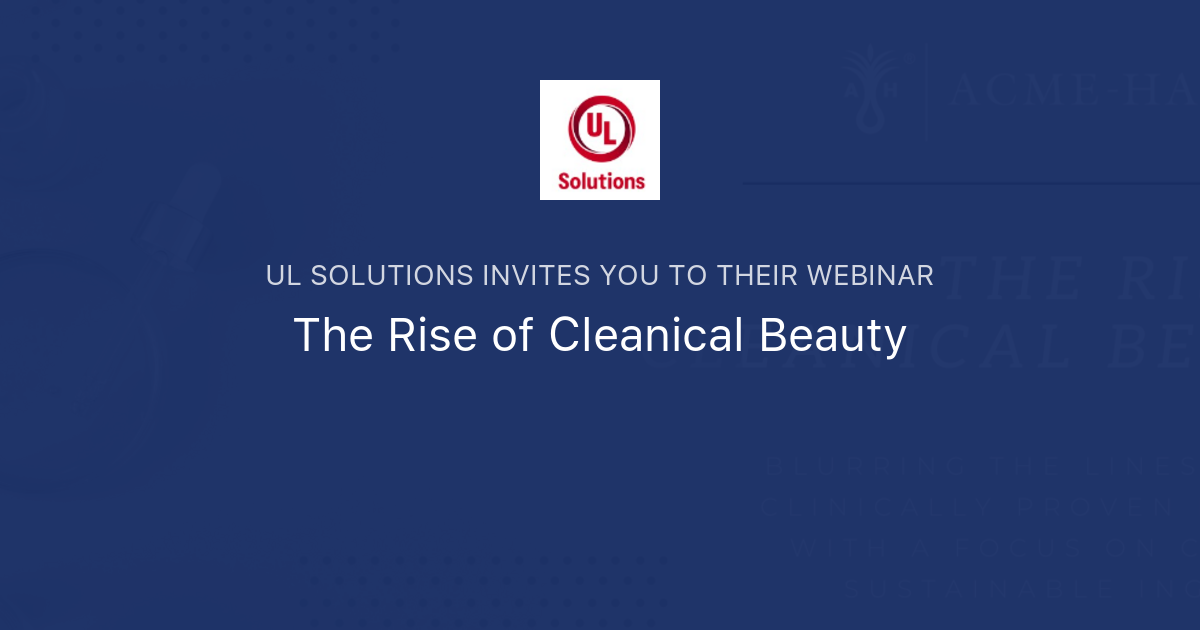 The Rise of Cleanical Beauty | UL Solutions
