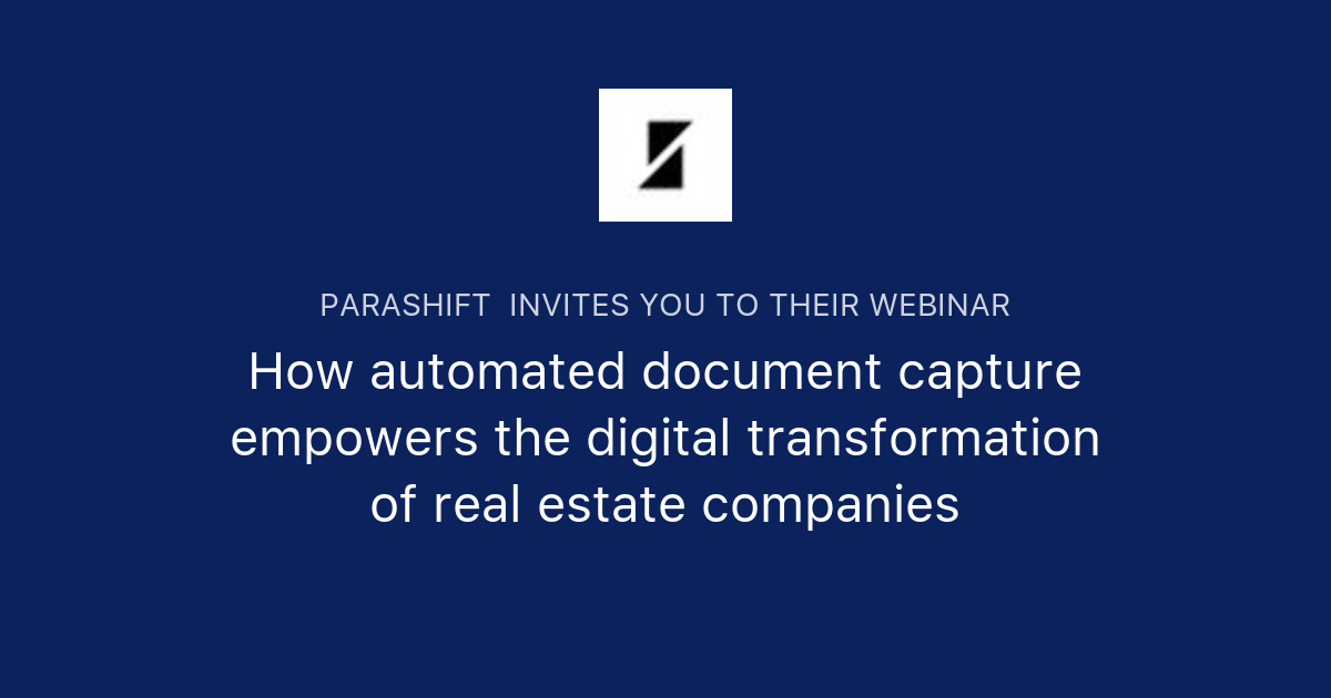 How automated document capture empowers the digital transformation of ...