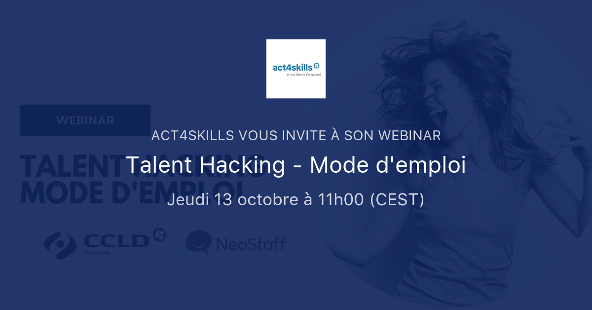 Talent Hacking - Mode d'emploi | act4skills