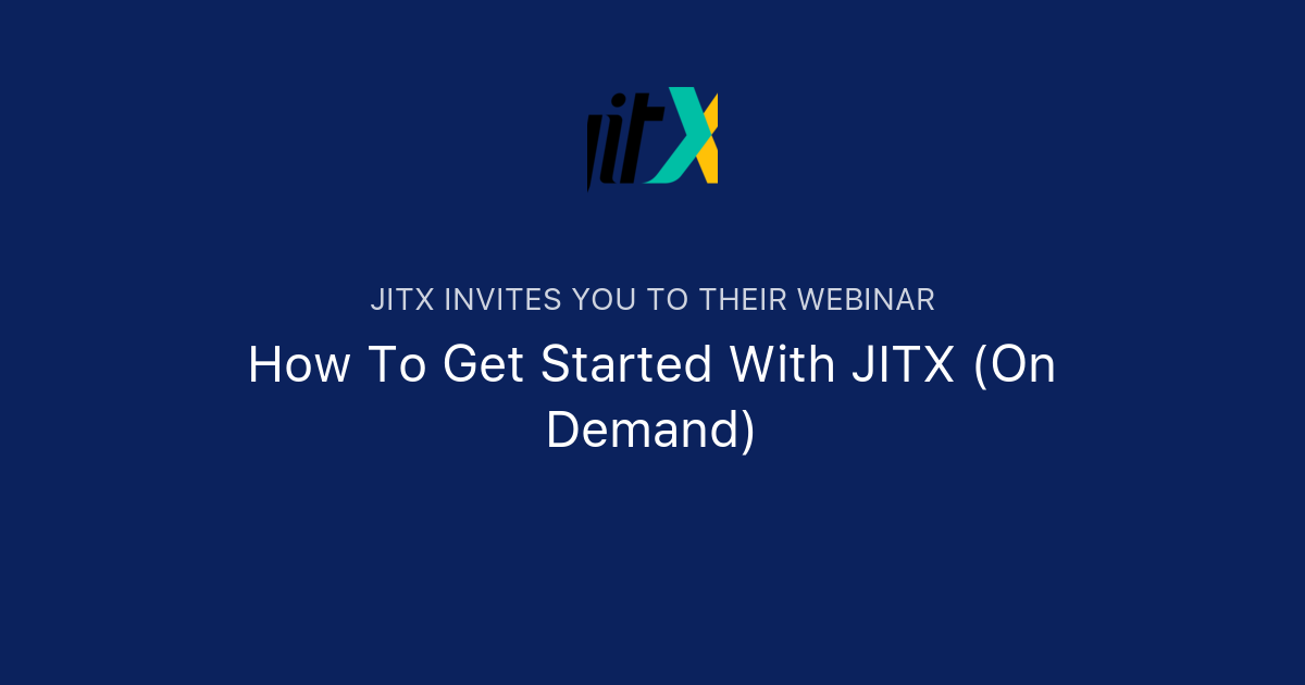 How To Get Started With JITX (On Demand) | JITX