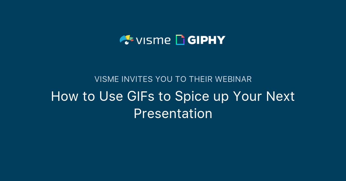 How to Use GIFs to Spice up Your Next Presentation | Visme
