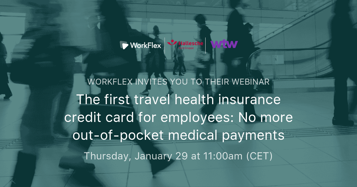 The first travel health insurance credit card for employees: No more ...