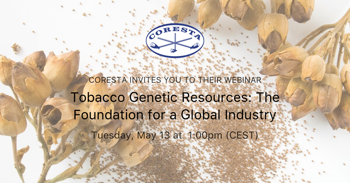 Tobacco Genetic Resources: The Foundation for a Global Industry | CORESTA