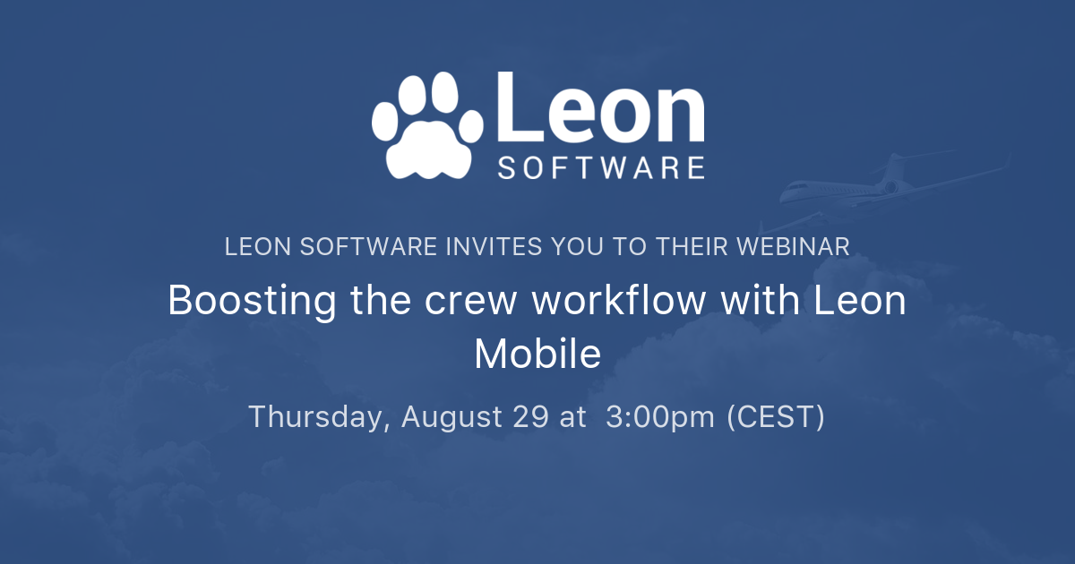 Boosting the crew workflow with Leon Mobile | Leon Software