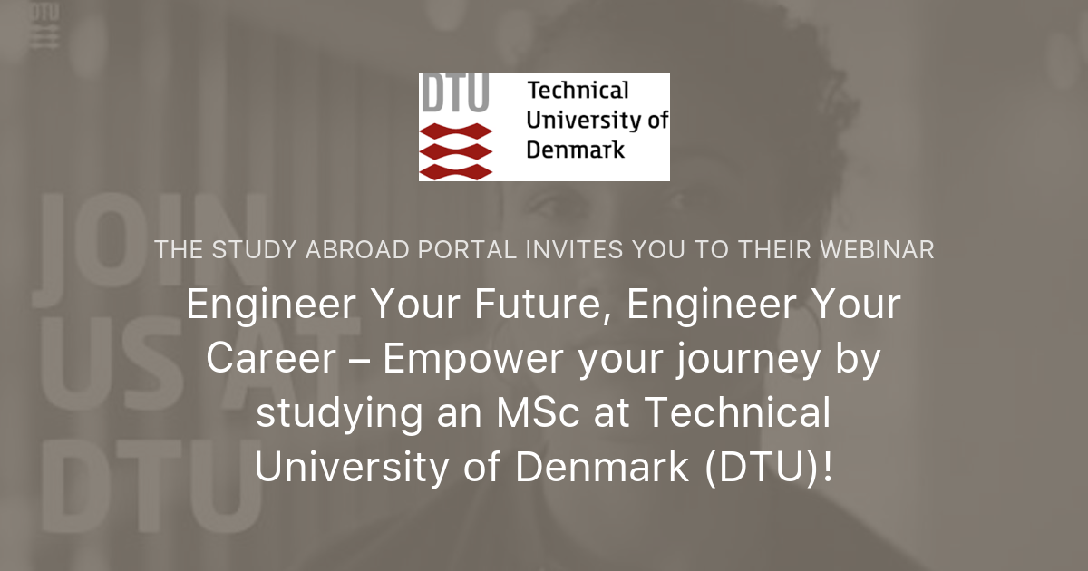 Engineer Your Future, Engineer Your Career – Empower your journey by studying an MSc at ...