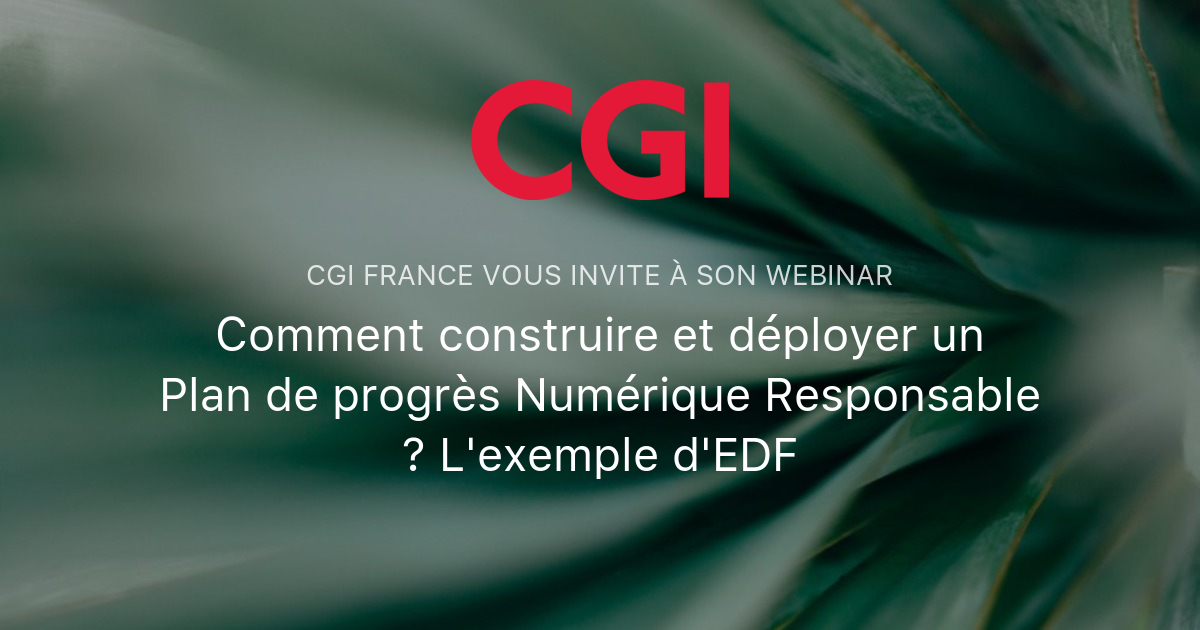 Comment construire et déployer un Plan de progrès Numérique Responsable ...