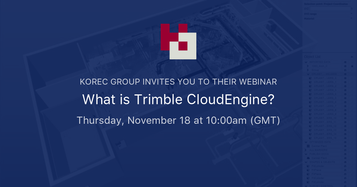 What is Trimble CloudEngine? | KOREC Group