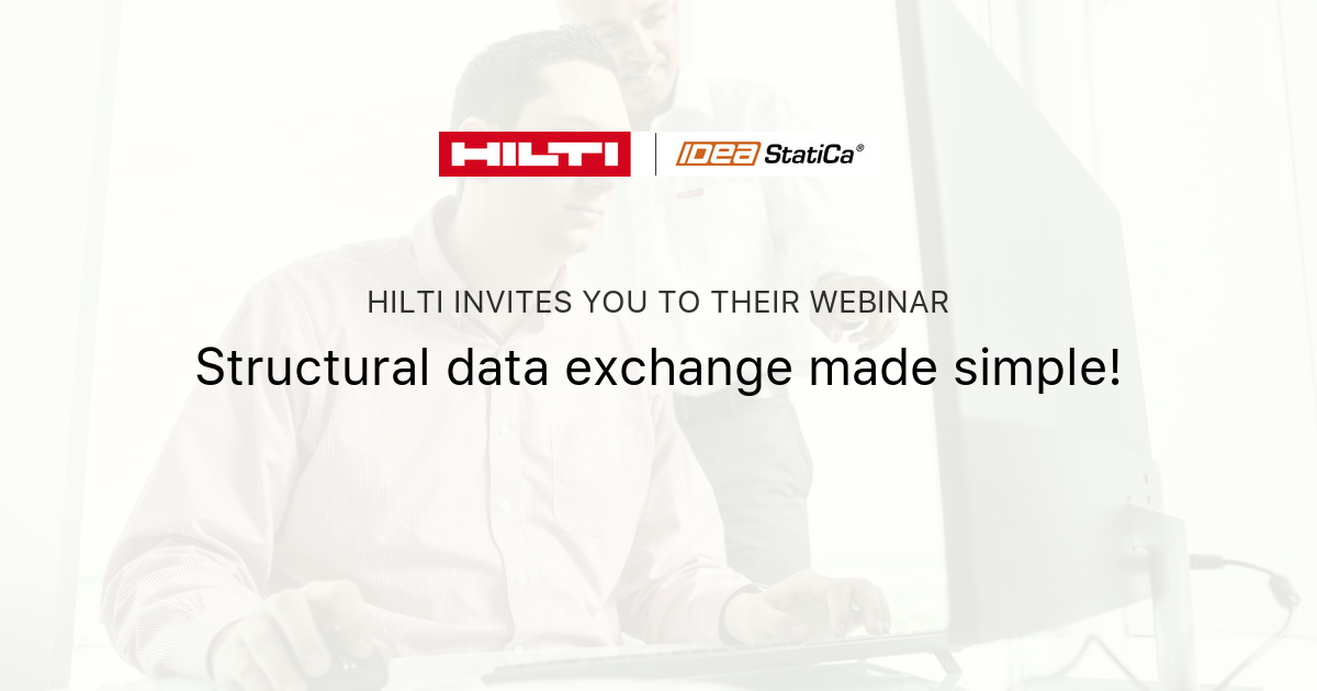 Structural data exchange made simple! | Hilti