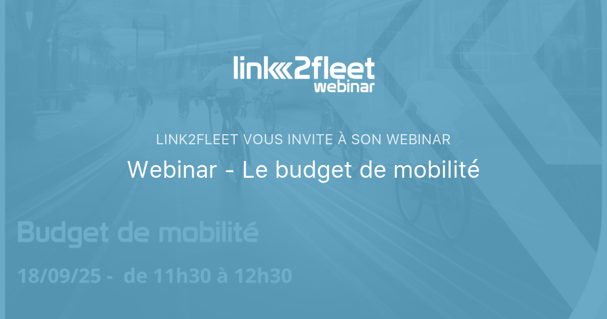 Le budget de mobilité | link2fleet