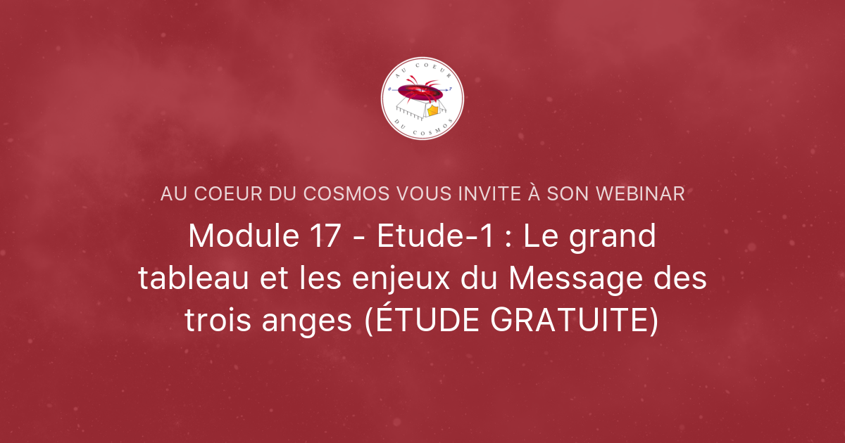 Module 17 - Etude-1 : Le grand tableau et les enjeux du Message des ...