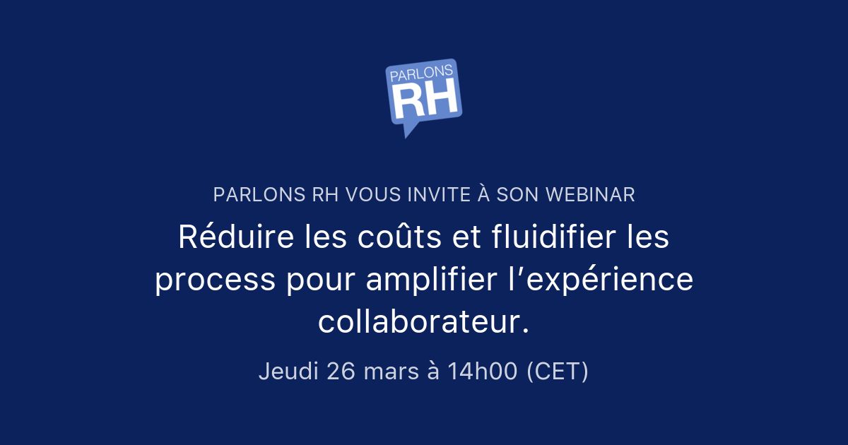 Réduire les coûts et fluidifier les process pour amplifier l’expérience ...