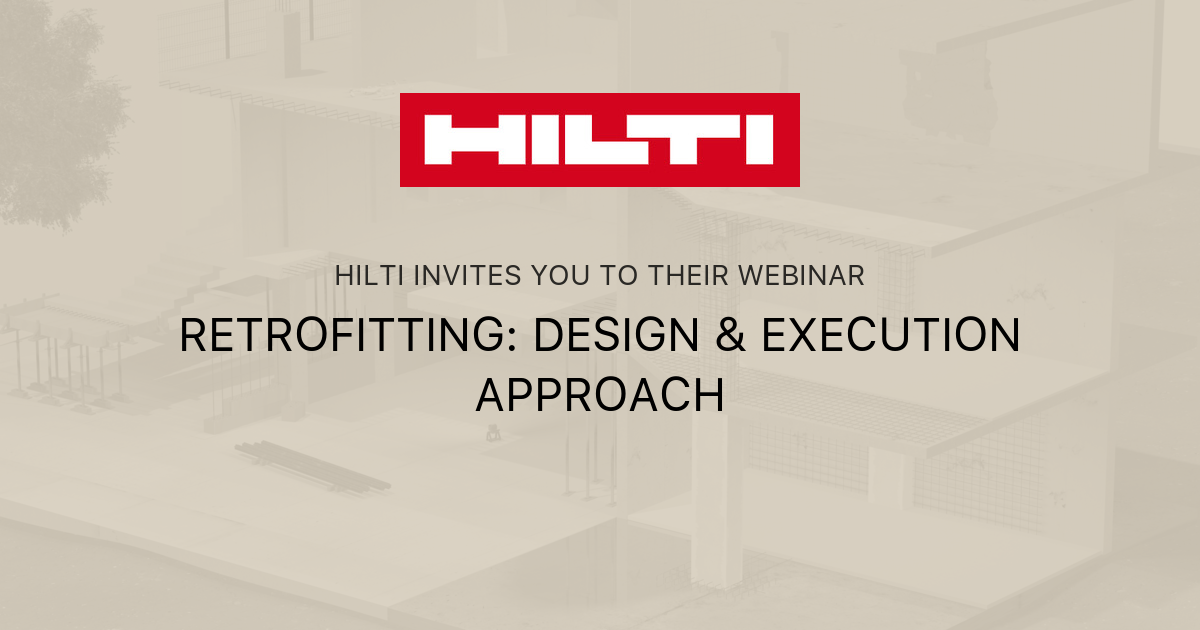 RETROFITTING: DESIGN & EXECUTION APPROACH | Hilti