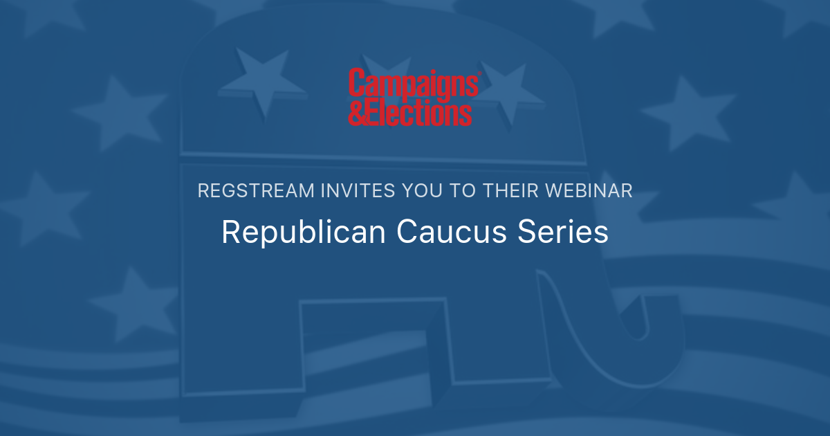 Republican Caucus Series | RegStream