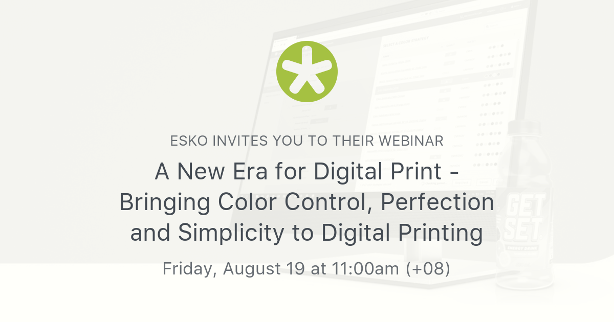 A New Era for Digital Print - Bringing Color Control, Perfection and ...