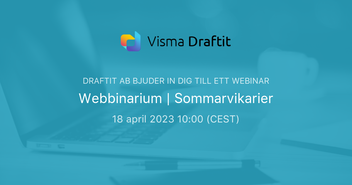 Webbinarium | Sommarvikarier | Visma Draftit AB