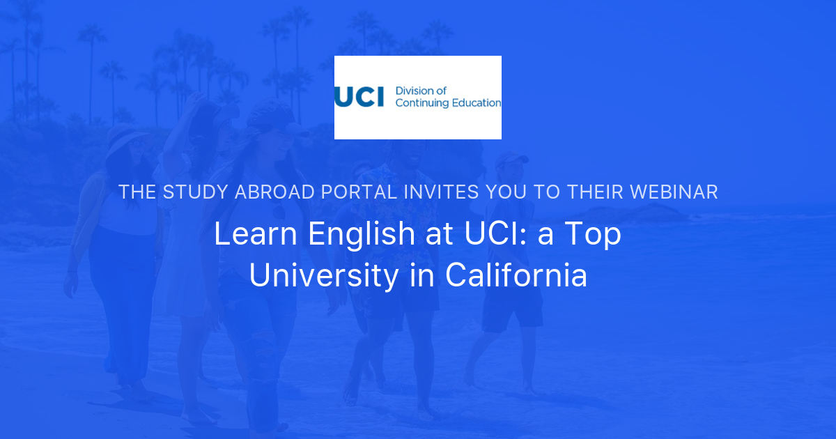 Learn English at UCI: a Top University in California | The Study Abroad Portal