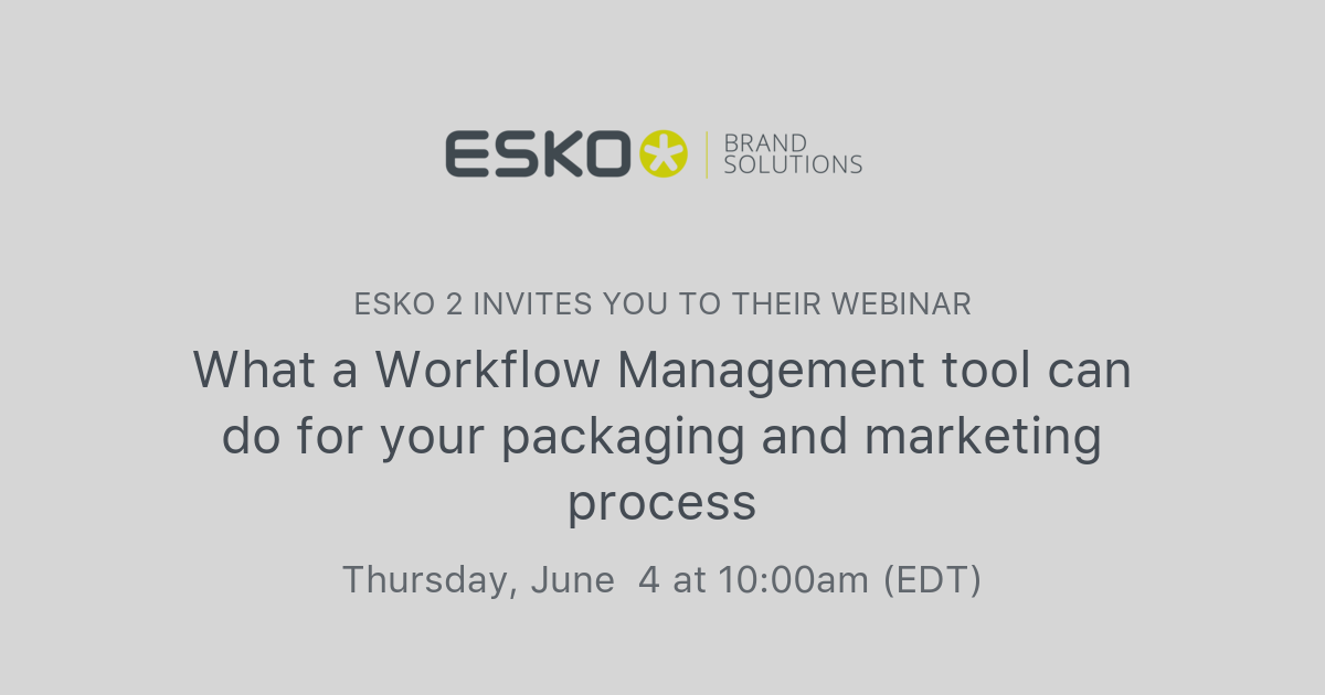 What a Workflow Management tool can do for your packaging and marketing ...