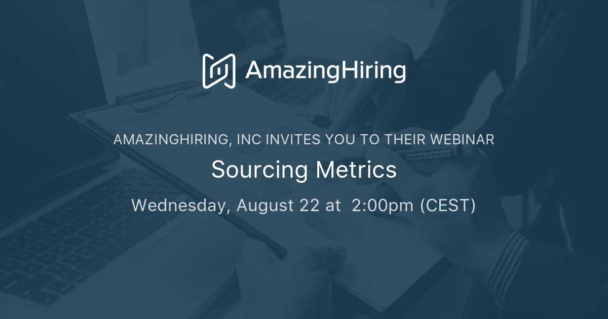 Sourcing Metrics | AmazingHiring, Inc