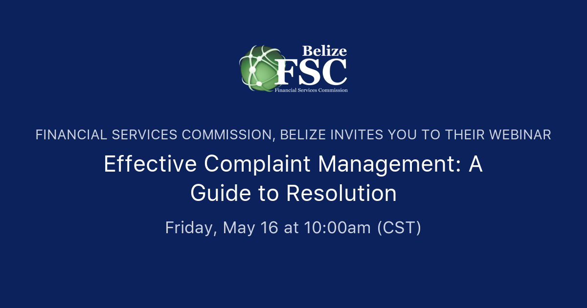 Effective Complaint Management: A Guide to Resolution | Financial ...