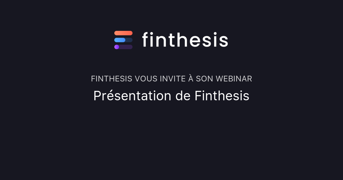 Présentation de Finthesis | Finthesis