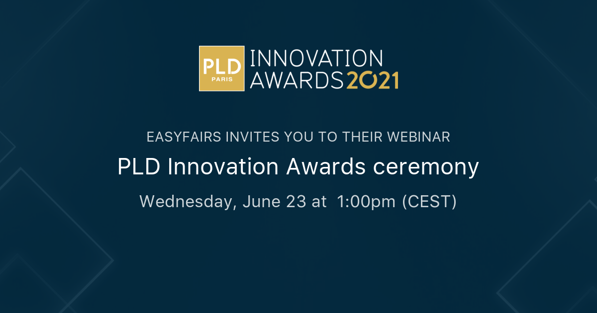 PLD Innovation Awards ceremony | Easyfairs