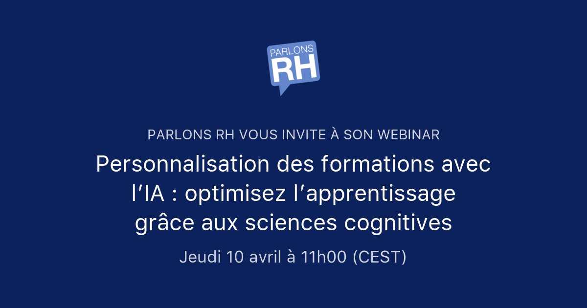 Personnalisation des formations avec l’IA : optimisez l’apprentissage grâce aux sciences ...